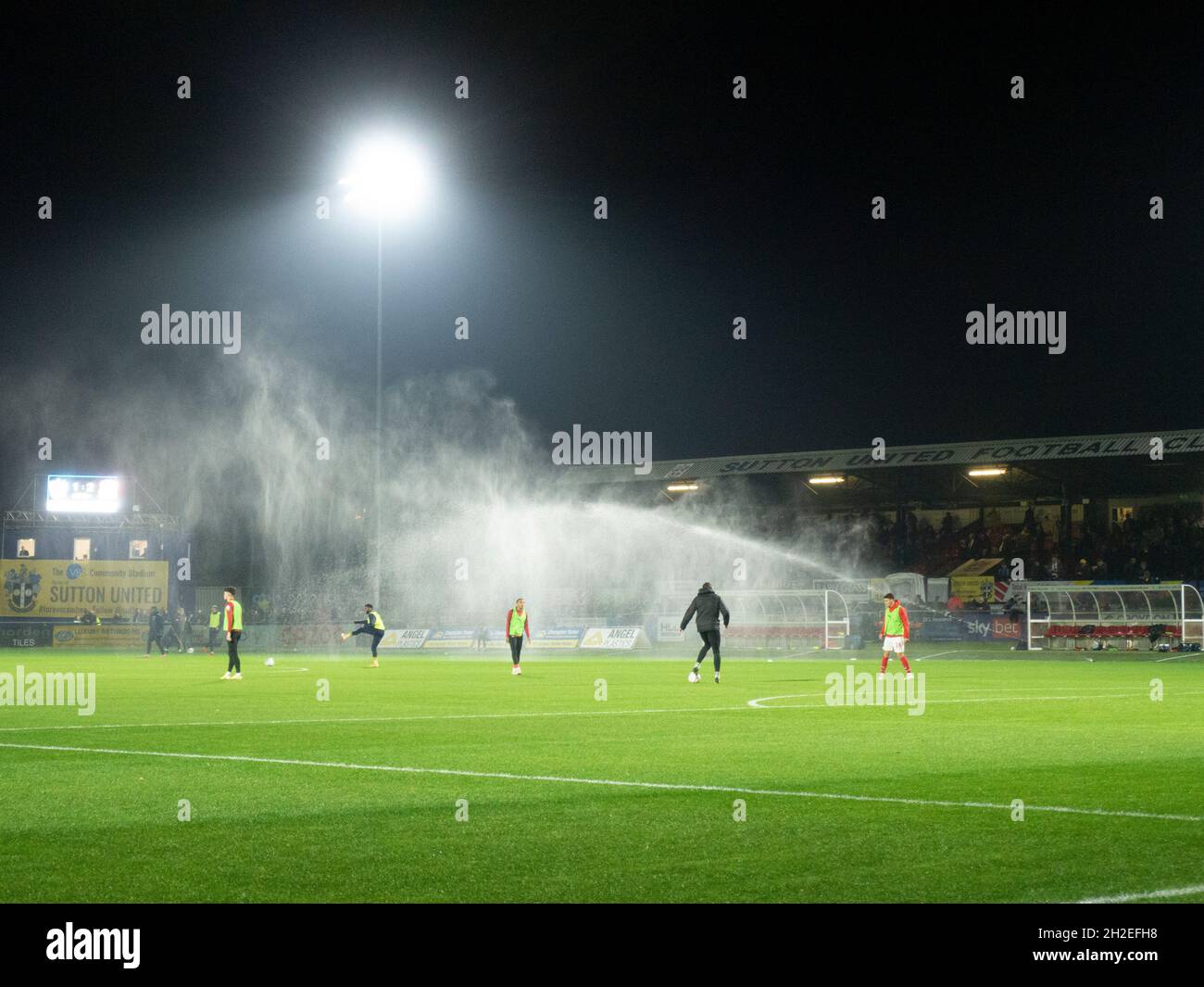 Sutton United Football Club Stock Photo - Alamy