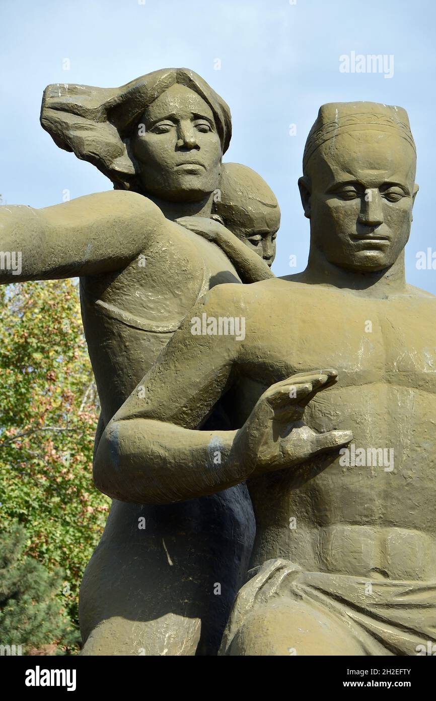 Monument of Courage, Earthquake Memorial, Tashkent, Uzbekistan, Central ...