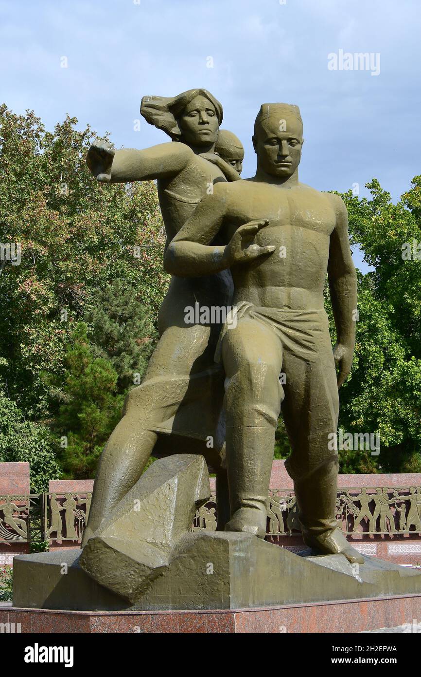 Monument of Courage, Earthquake Memorial, Tashkent, Uzbekistan, Central ...