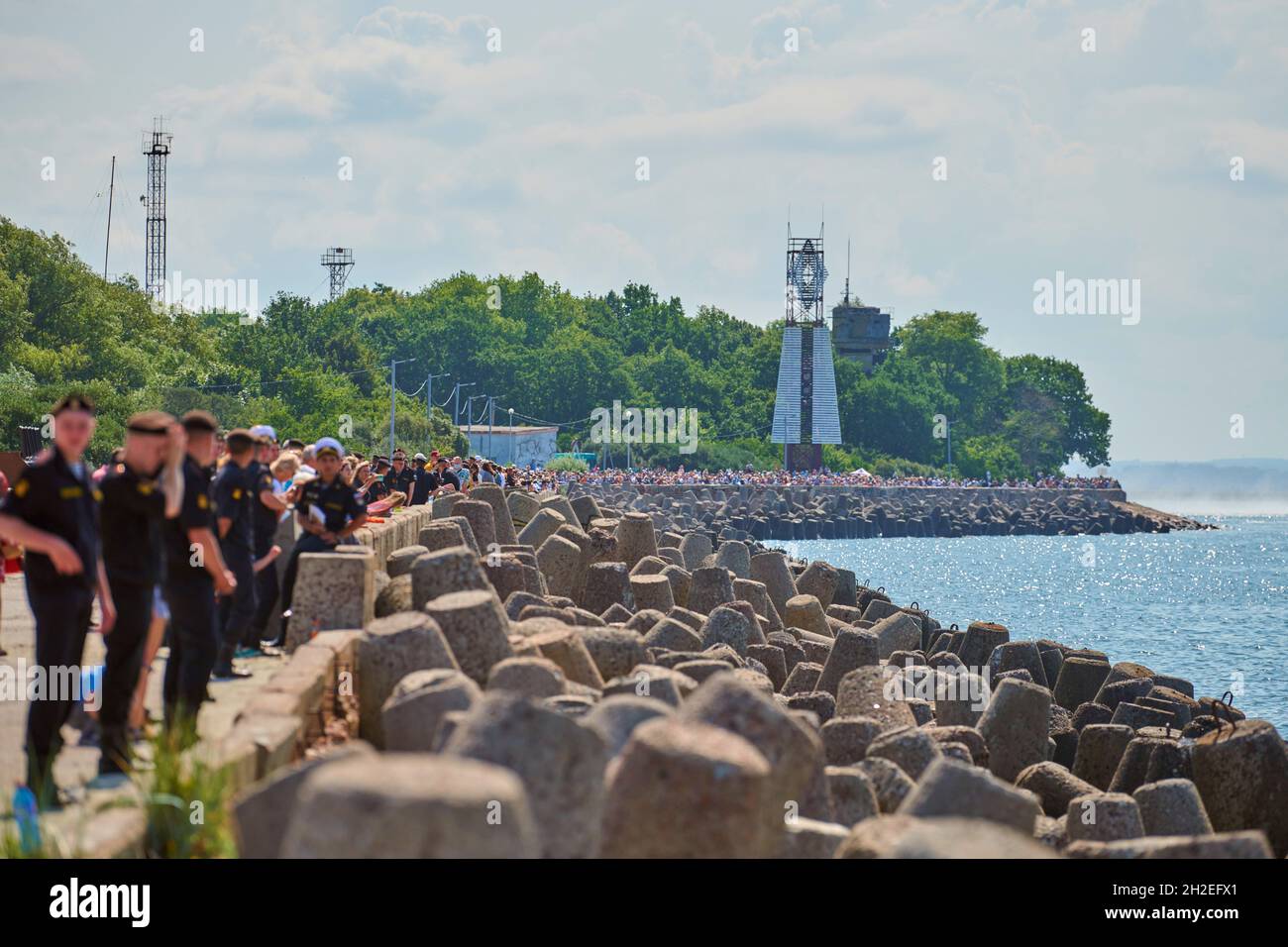 Baltiysk, Kaliningrad oblast, Russia - 07.22.2021 - Russian navy ...