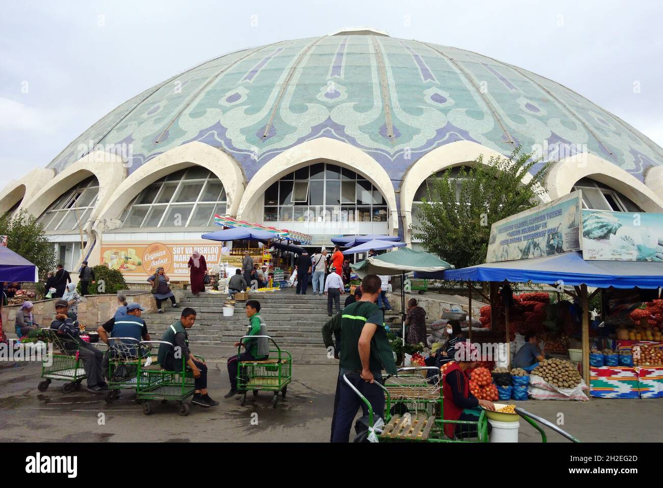 Chorsu Bazaar, Tashkent, Uzbekistan, Central Asia Stock Photo - Alamy