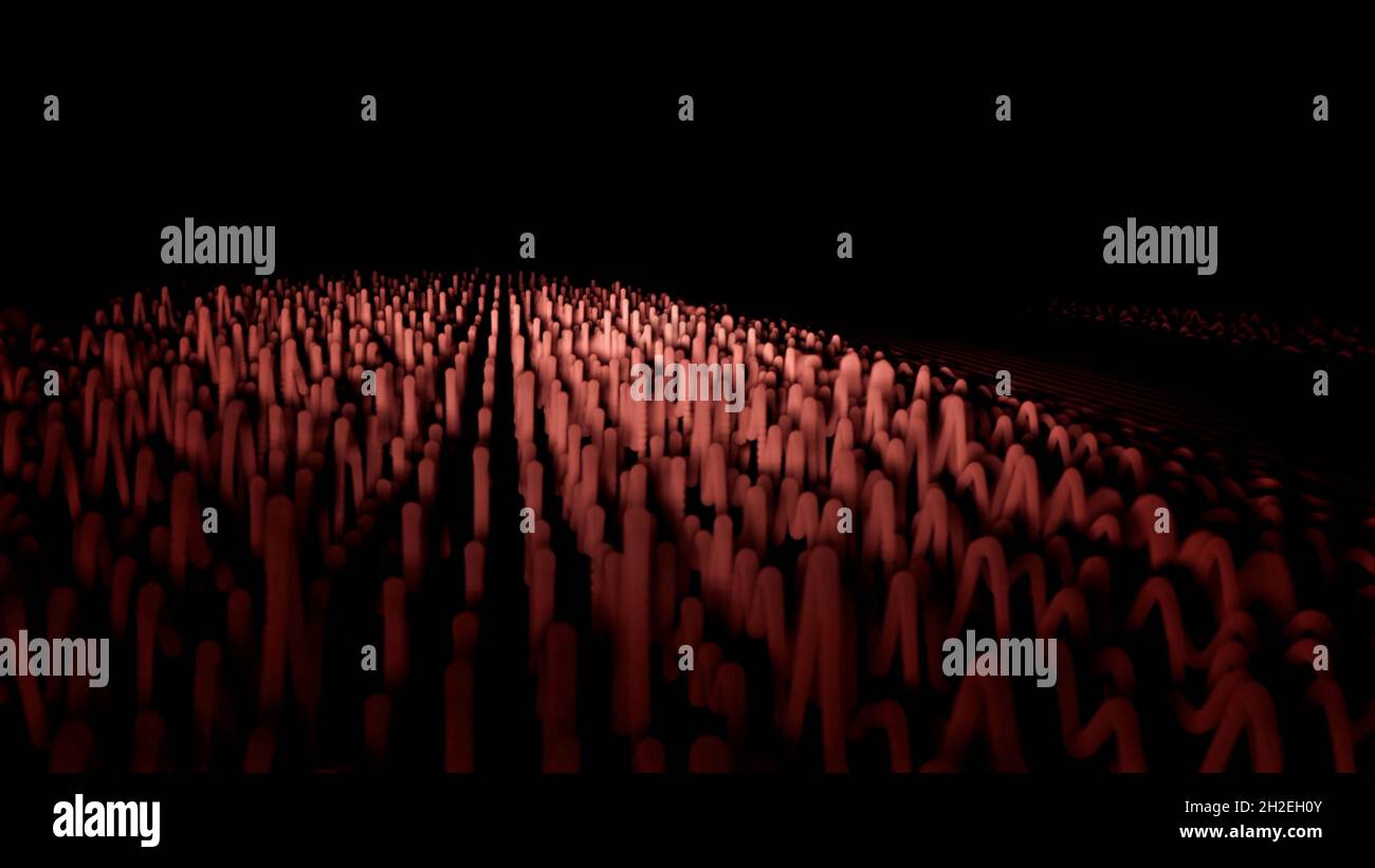 Abstract colorful gradient animation on a blackbackground. Motion of ...