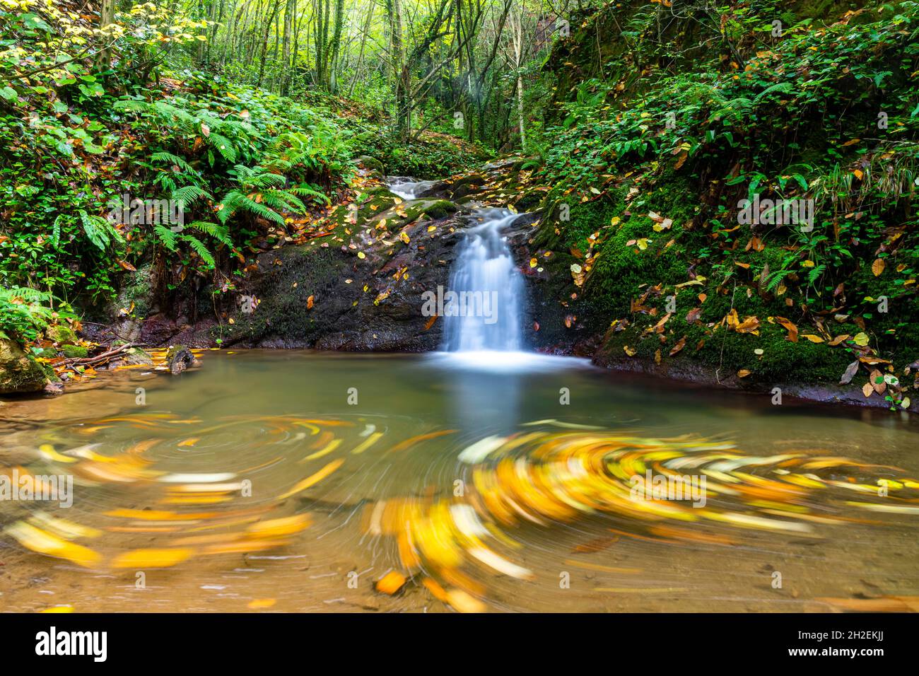 Nuzhetiye Waterfall, Golcuk, Kocaeli, Turkey Stock Photo - Alamy