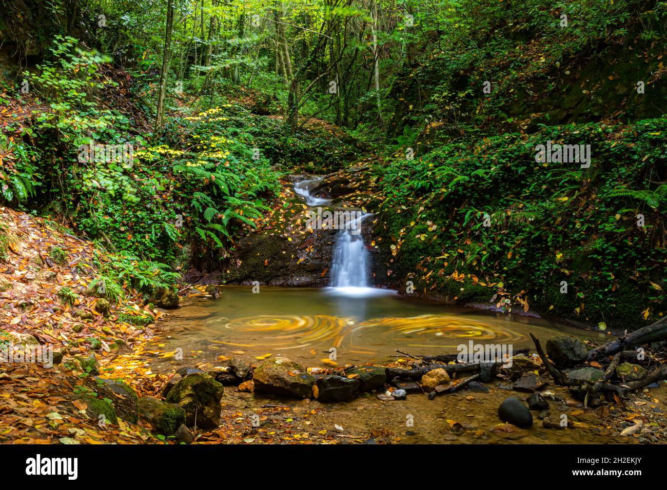 Nuzhetiye Waterfall, Golcuk, Kocaeli, Turkey Stock Photo - Alamy