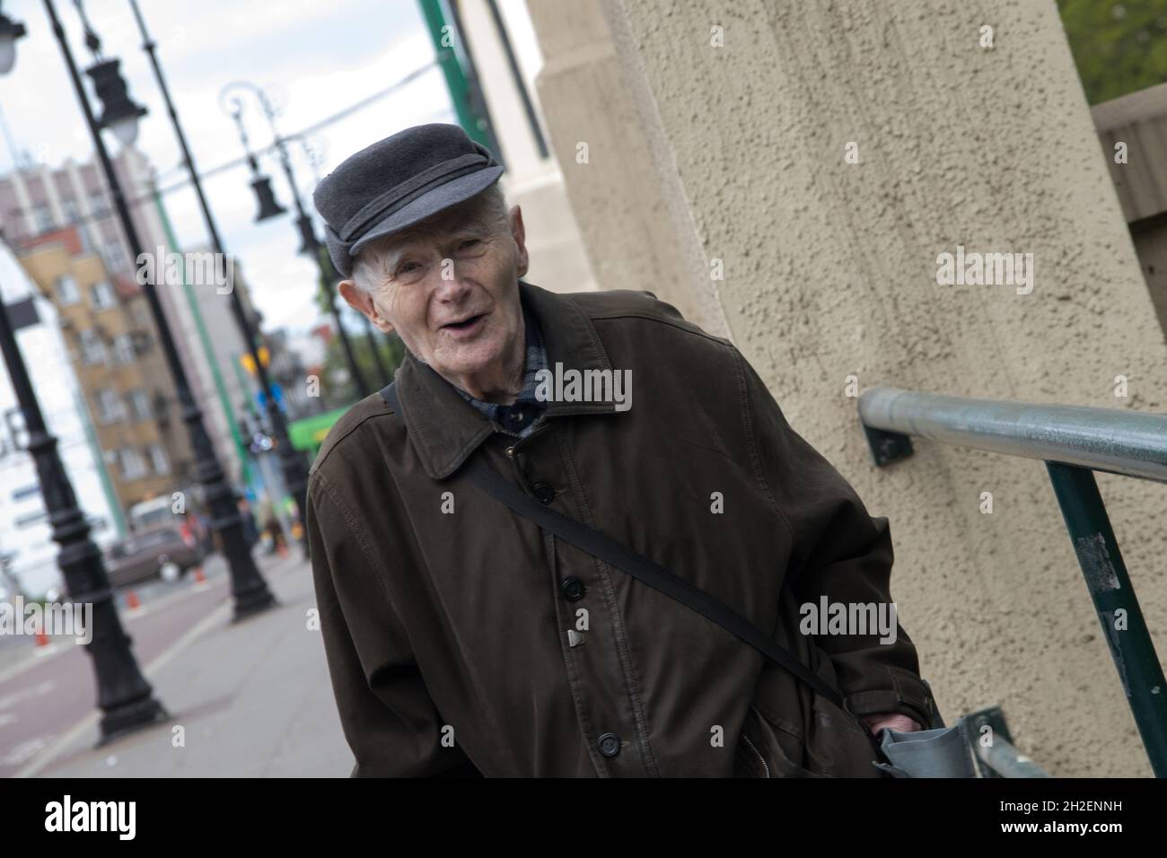 Old polish man with hat hi-res stock photography and images - Alamy