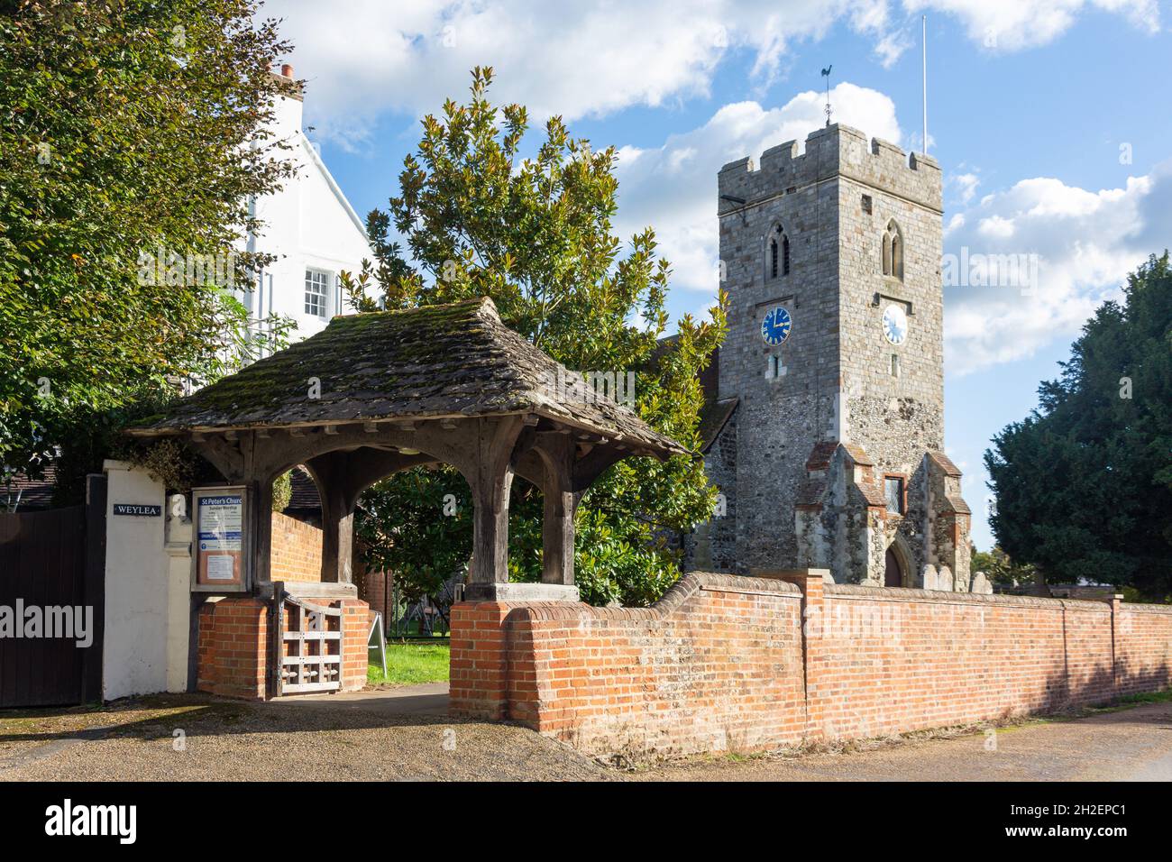 St Peter's Church, Church Street, Old Woking, Surrey, England, United ...
