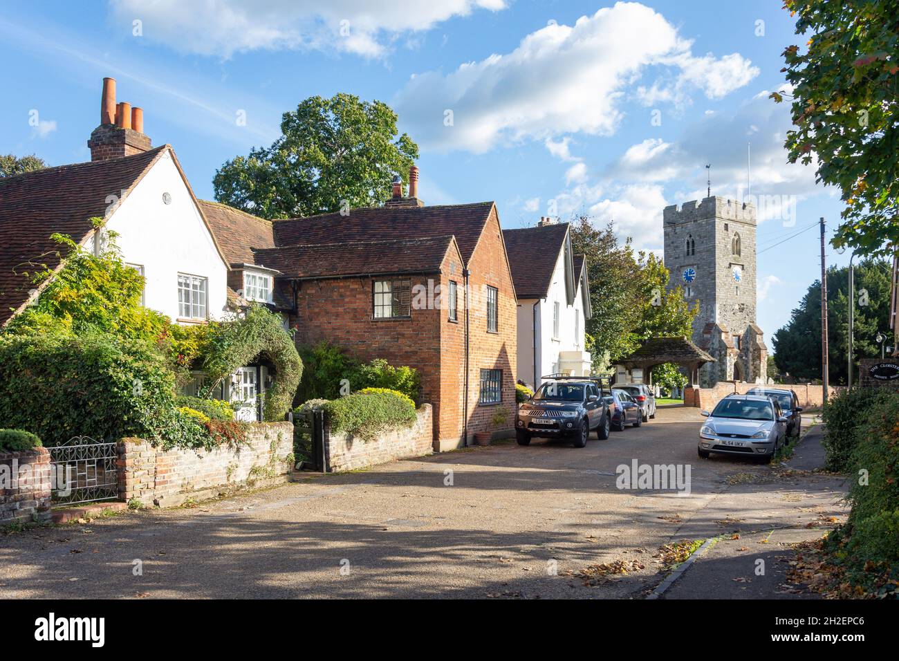 St Peter's Church, Church Street, Old Woking, Surrey, England, United ...