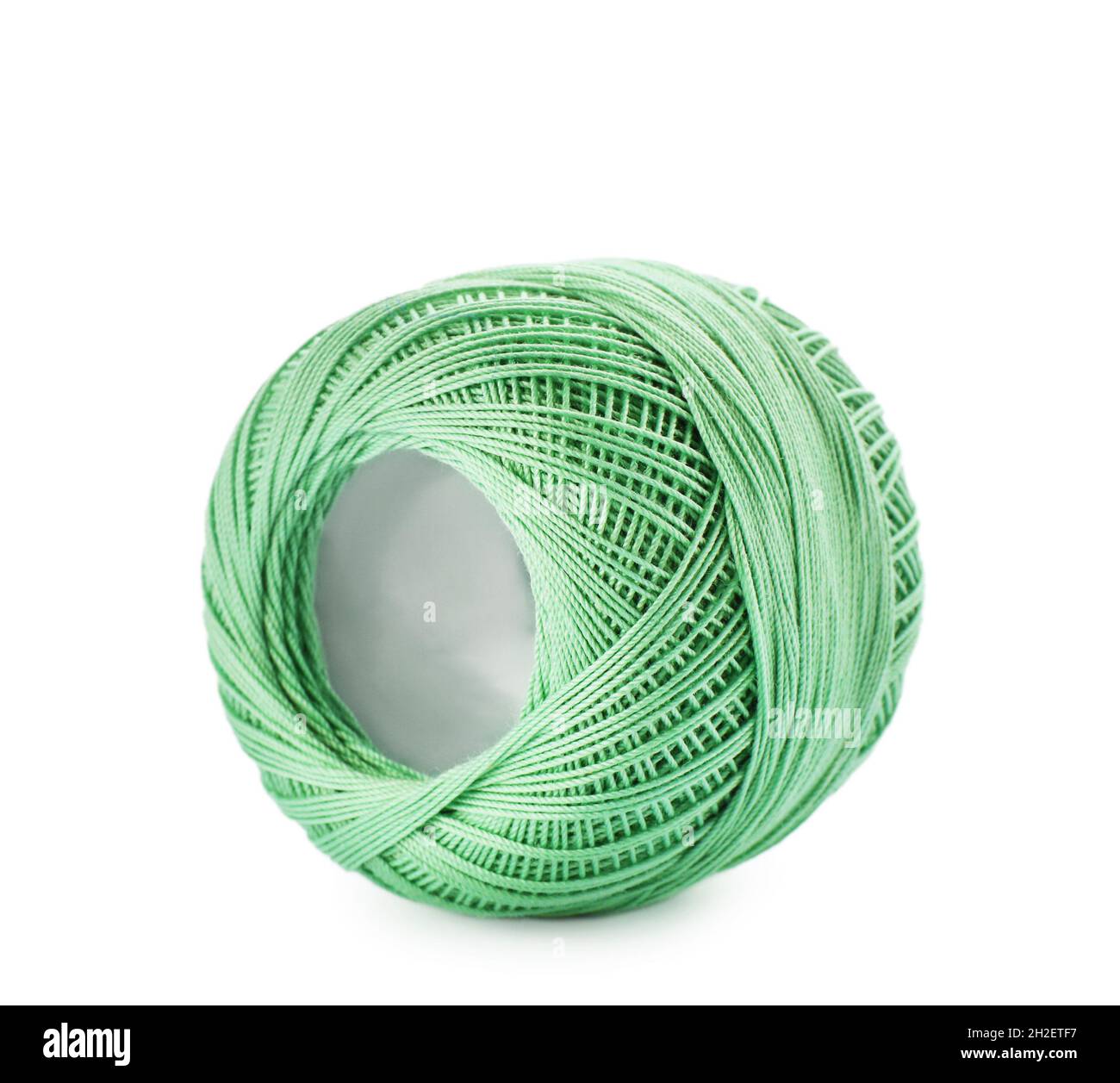 Color thread on white background Stock Photo - Alamy