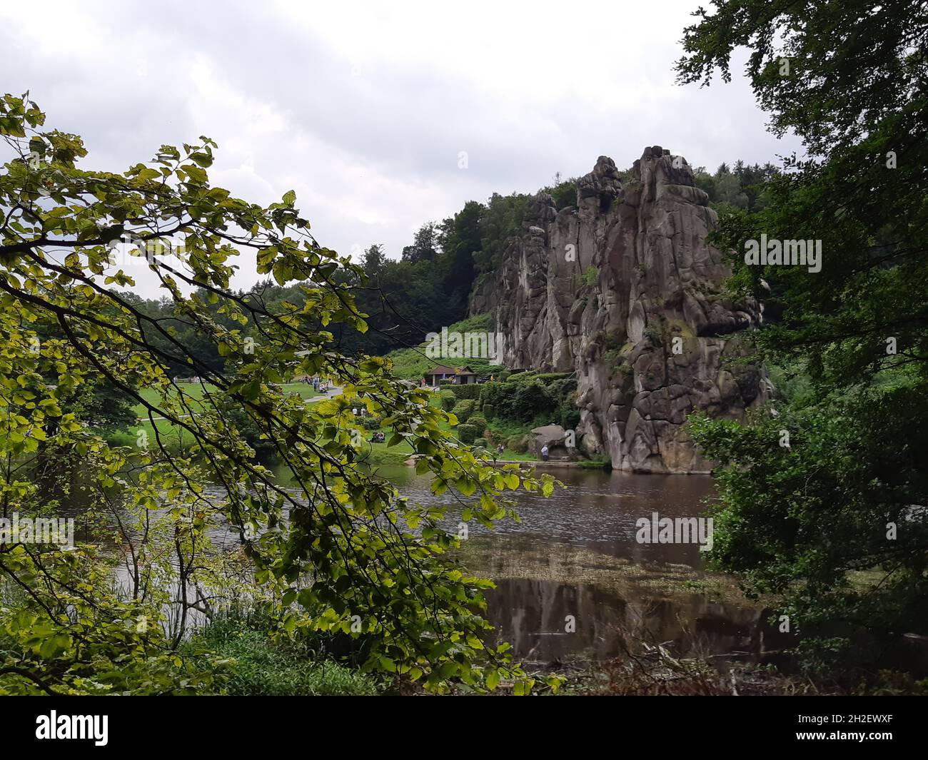 Externsteine in Horn Bad-Meinberg Stock Photo - Alamy