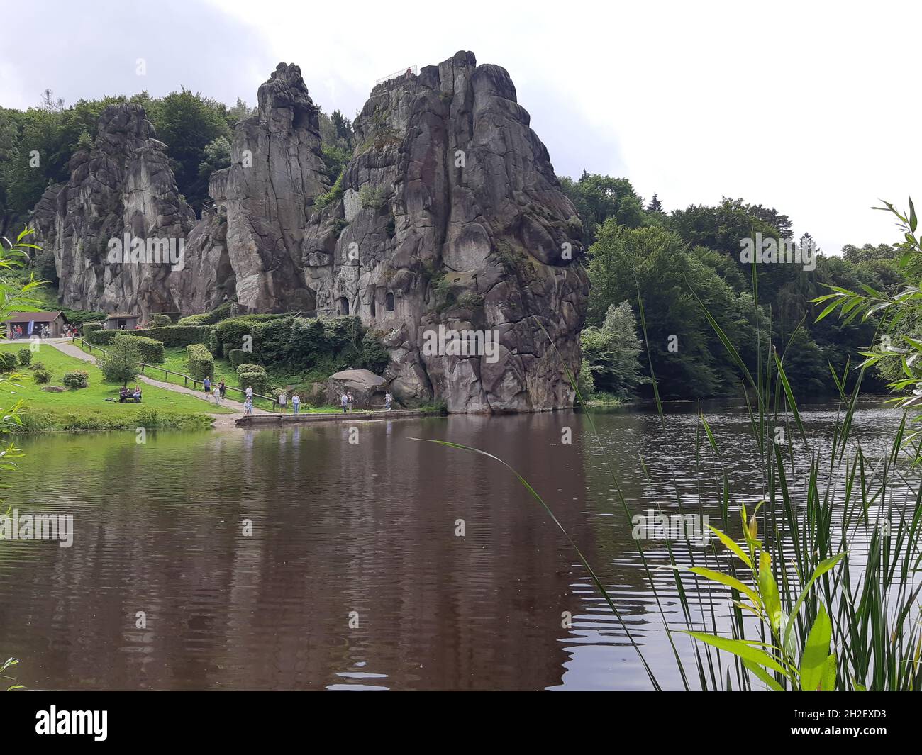 Externsteine in Horn Bad-Meinberg Stock Photo - Alamy