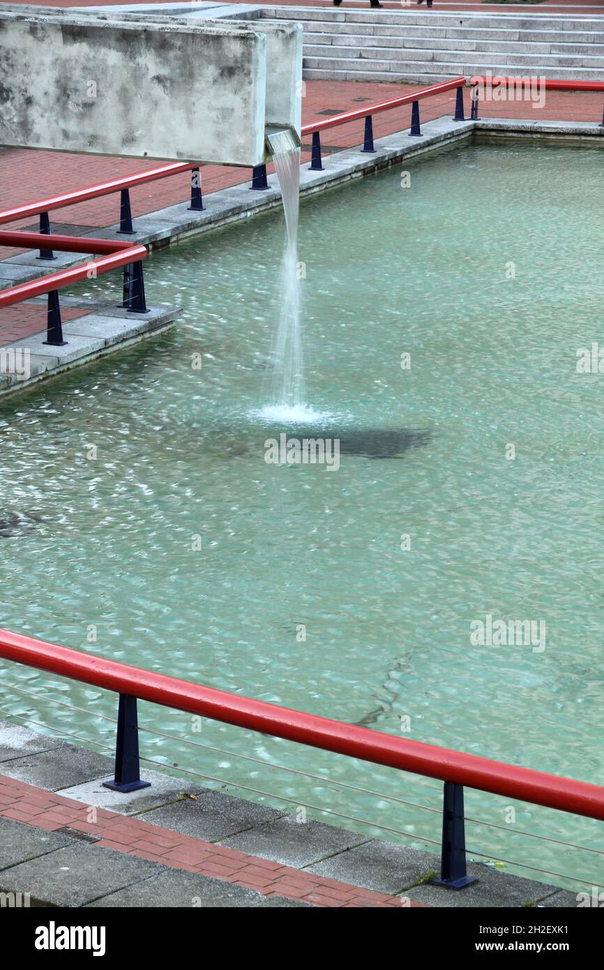Small pool in a public park Stock Photo - Alamy