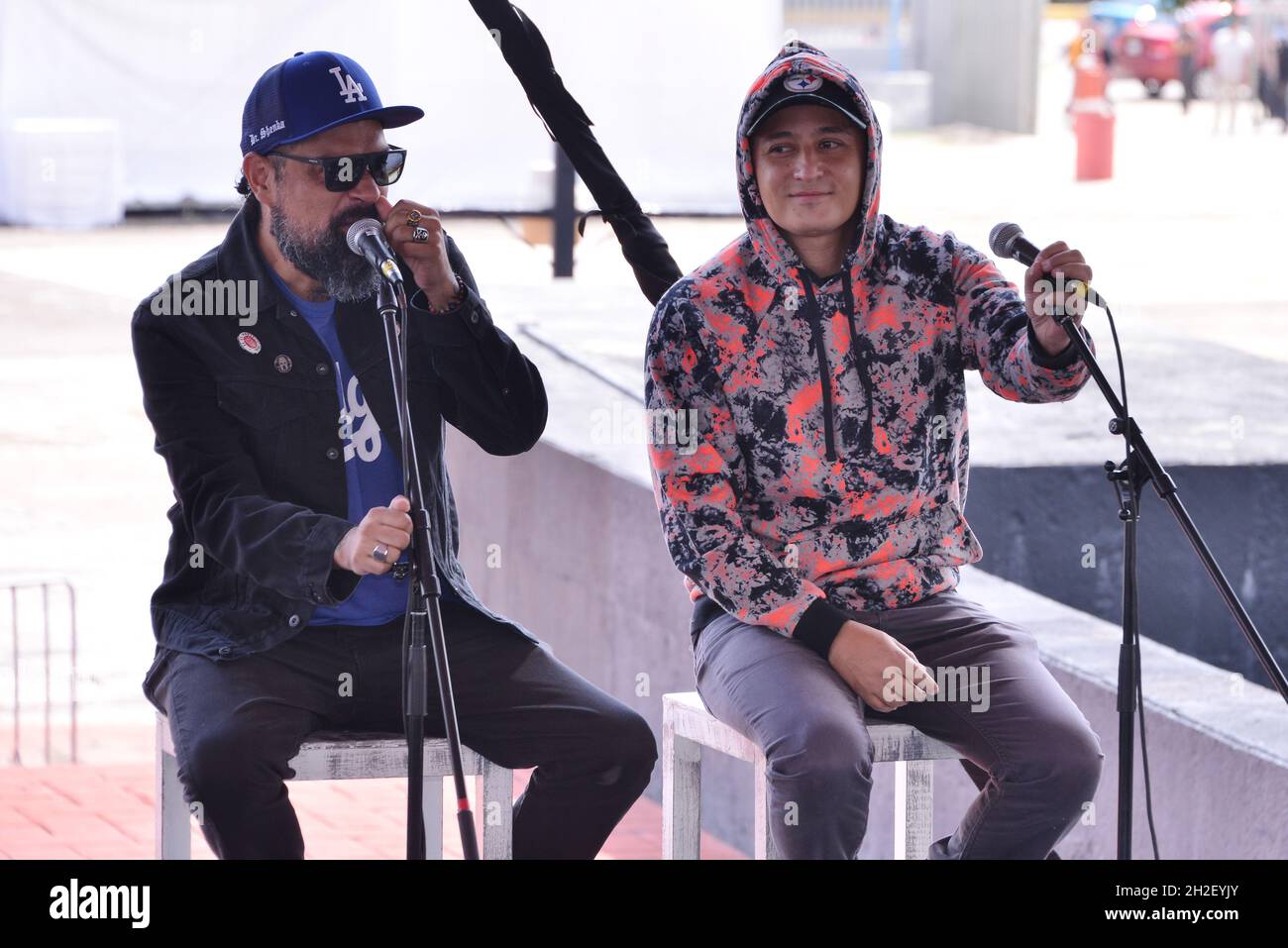 Mexico City, Mexico. October 21, 2021, Vocalist Doctor Shenka and ...