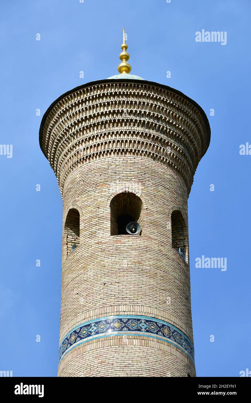 minaret, Tilla-Sheikh mosque, Khazrati Imam Architectural Complex ...