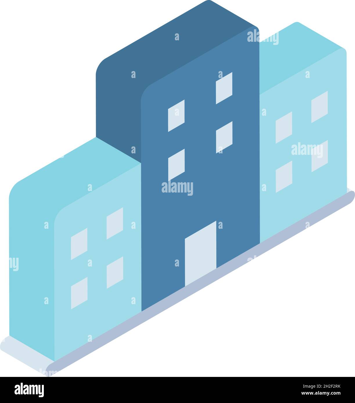 city buildings icon on white background Stock Vector Image & Art - Alamy