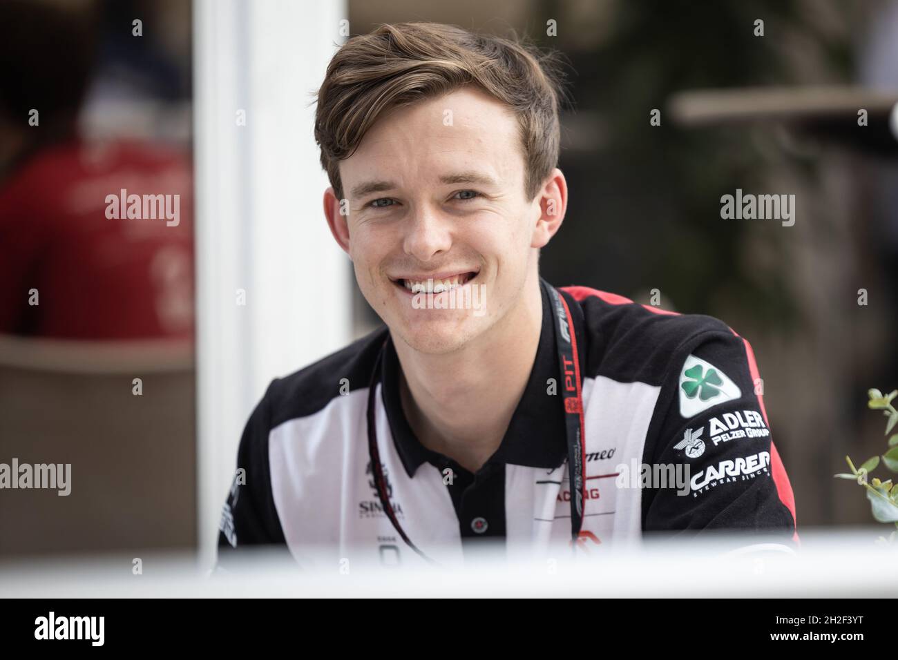 Austin, Texas, USA. 21st October 2021, Callum Ilott (GBR) Alfa Romeo ...