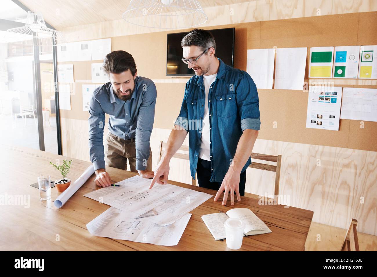 Throwing some ideas around Stock Photo - Alamy