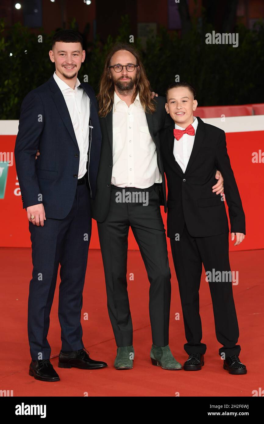 Rome, Italy. 21st Oct, 2021. Roma Cinema Fest 2021, Film Fest, Red ...