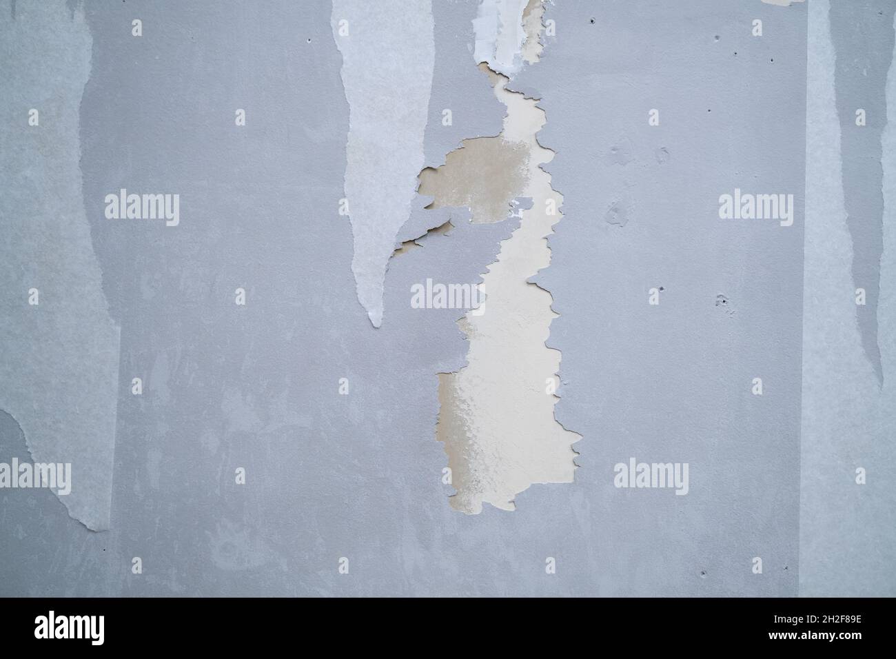 Damaged Cracked Construction Surface Texture. Scratched Old Wall Stock ...