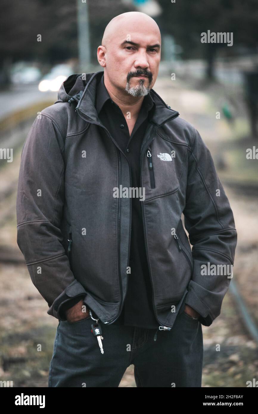 Closeup portrait of Juan Carlos Solarte Stock Photo - Alamy