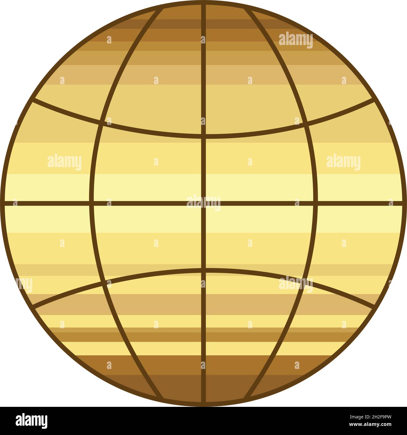 golden global sphere on white background Stock Vector Image & Art - Alamy