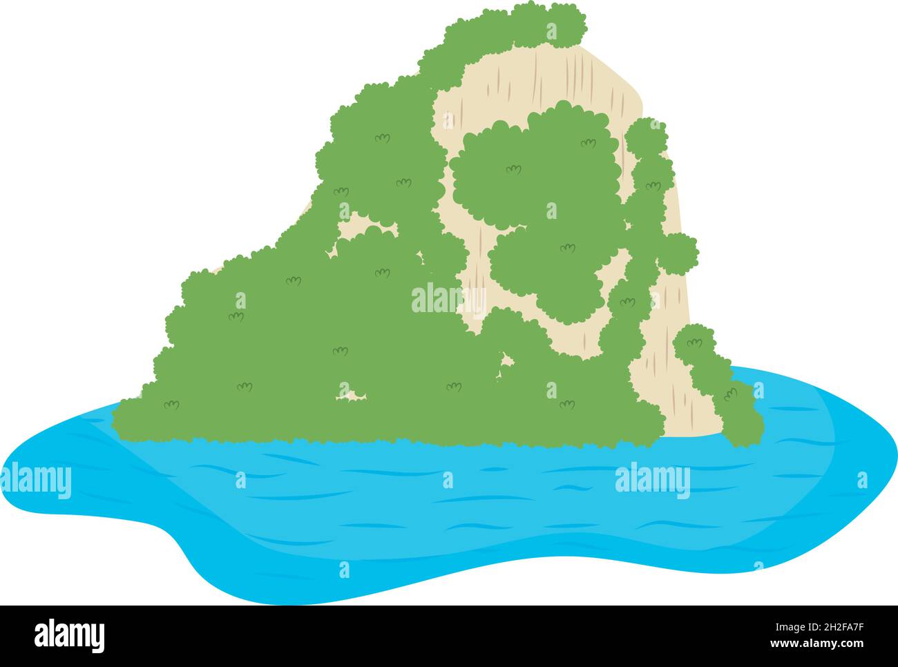 vietnam halong bay on white background Stock Vector Image & Art - Alamy