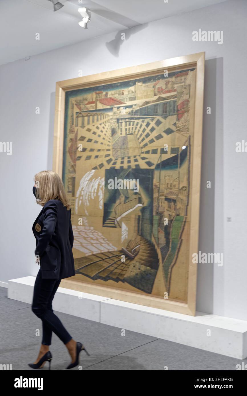 Brigitte Macron Portrait High Resolution Stock Photography and Images ...