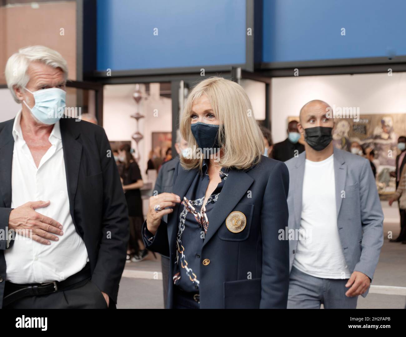 Brigitte macron young hi-res stock photography and images - Alamy