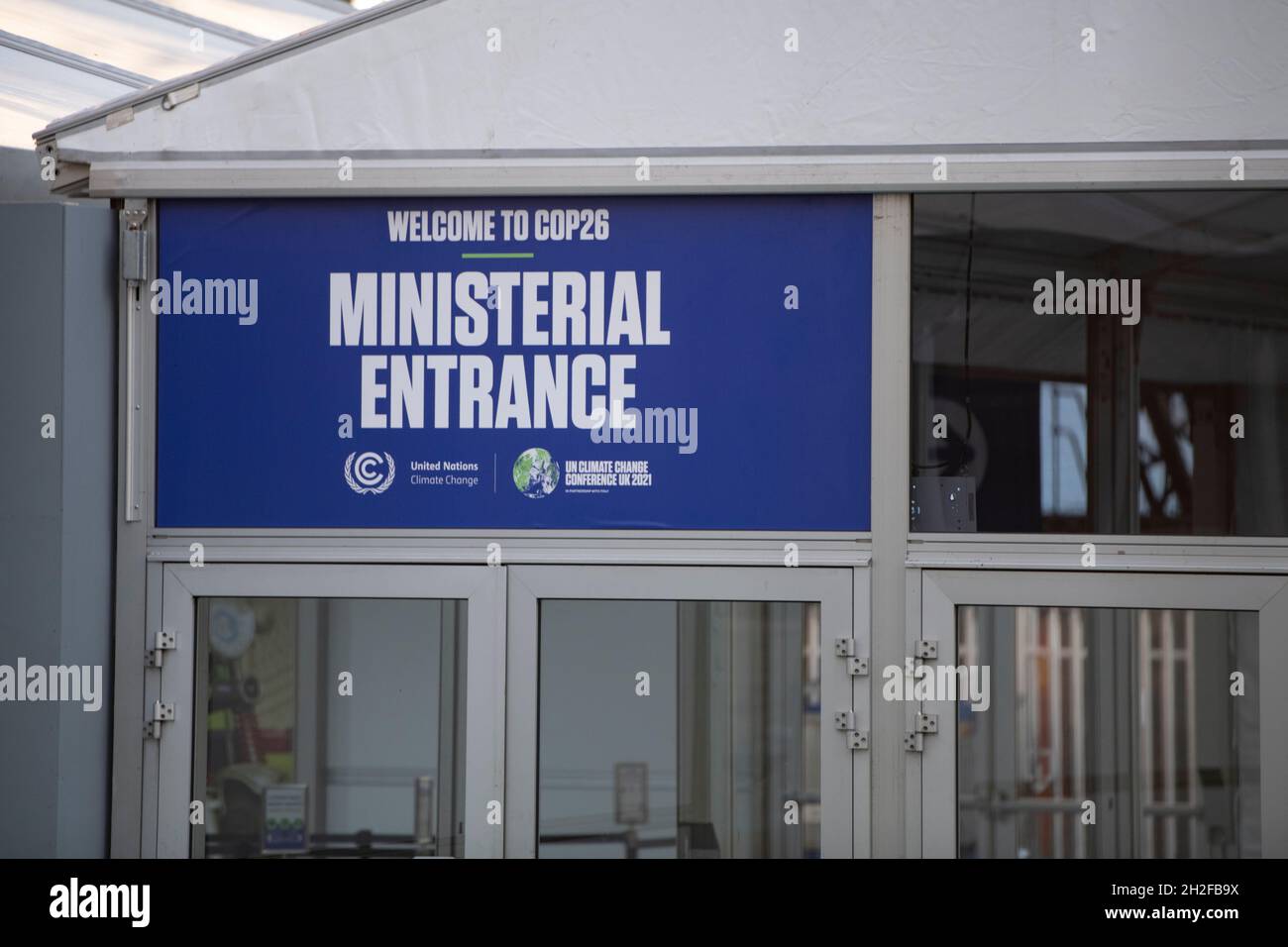 Glasgow, Scotland, UK. 21st Oct, 2021. PICTURED: COP26 Ministerial ...