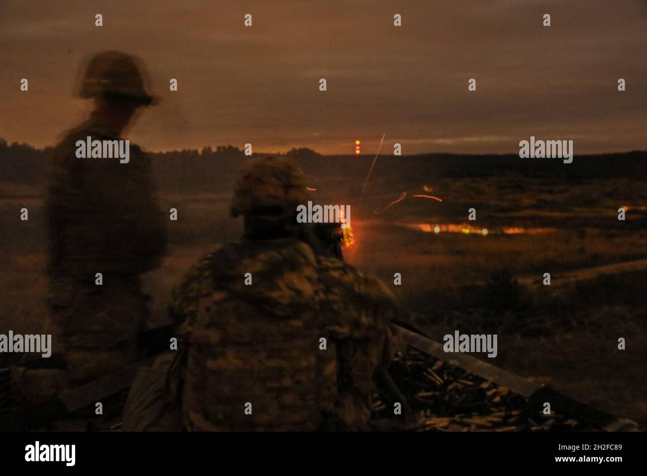 Soldiers with 101st Brigade Support Battalion (BSB), 1st Armored ...