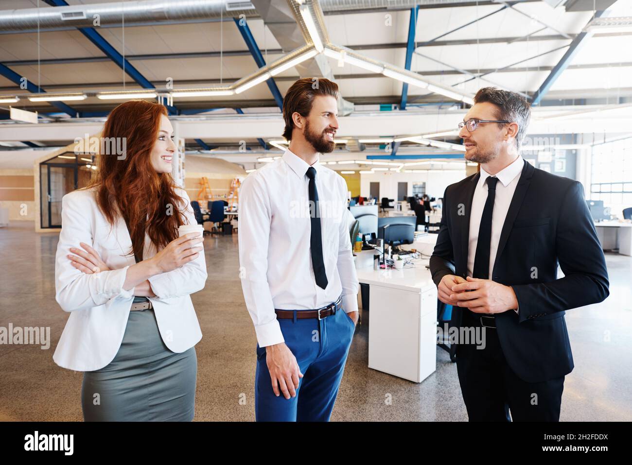 Triple the ideas, triple the success Stock Photo - Alamy