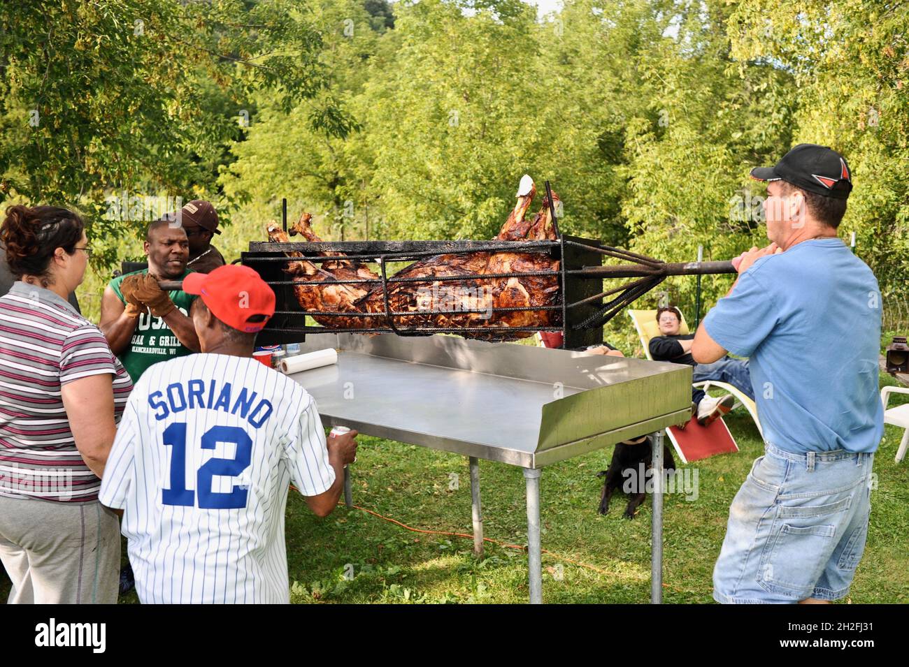 Roast Pig Table High Resolution Stock Photography and Images - Alamy