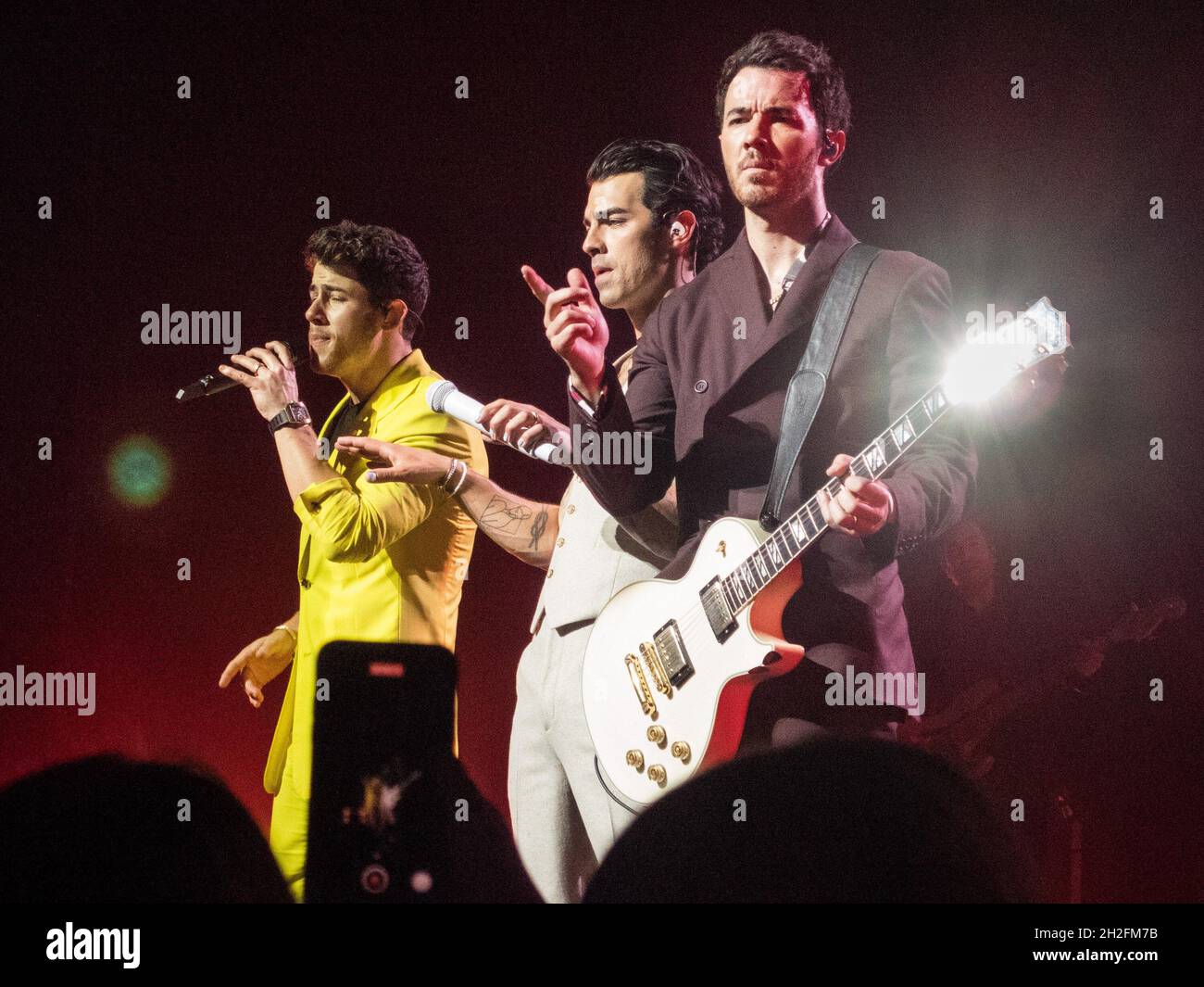 Nick jonas of the jonas brothers hi-res stock photography and images ...
