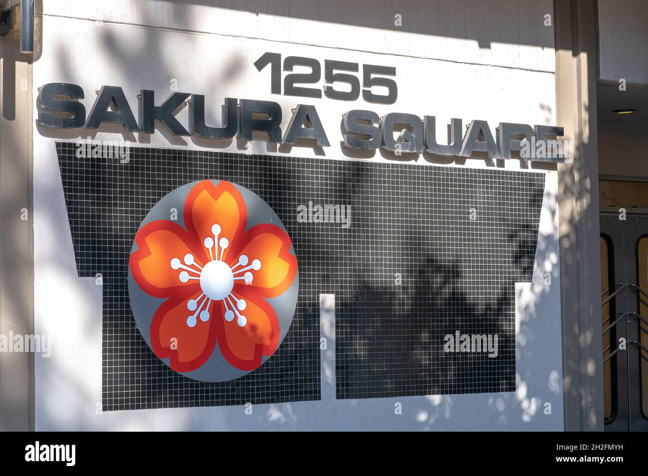 DENVER, UNITED STATES - Sep 25, 2021: The Sakura Square Plaza in Denver ...