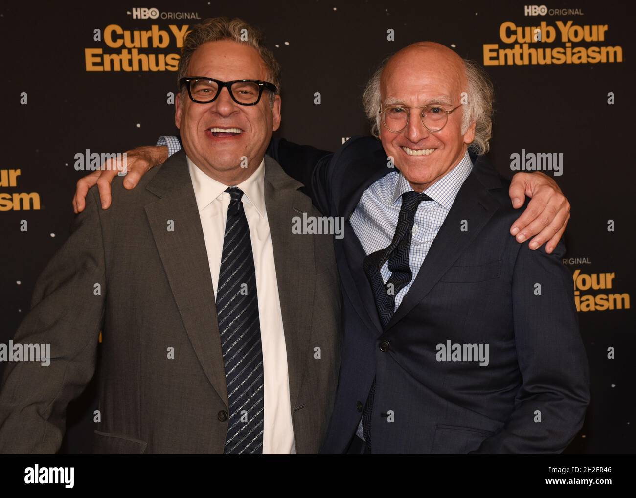 19 October 2021 - Los Angeles, California - Jeff Garlin and Larry David ...