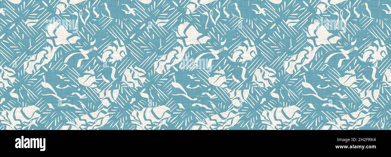 Seamless two tone hand drawn brushed effect pattern border swatch Stock ...