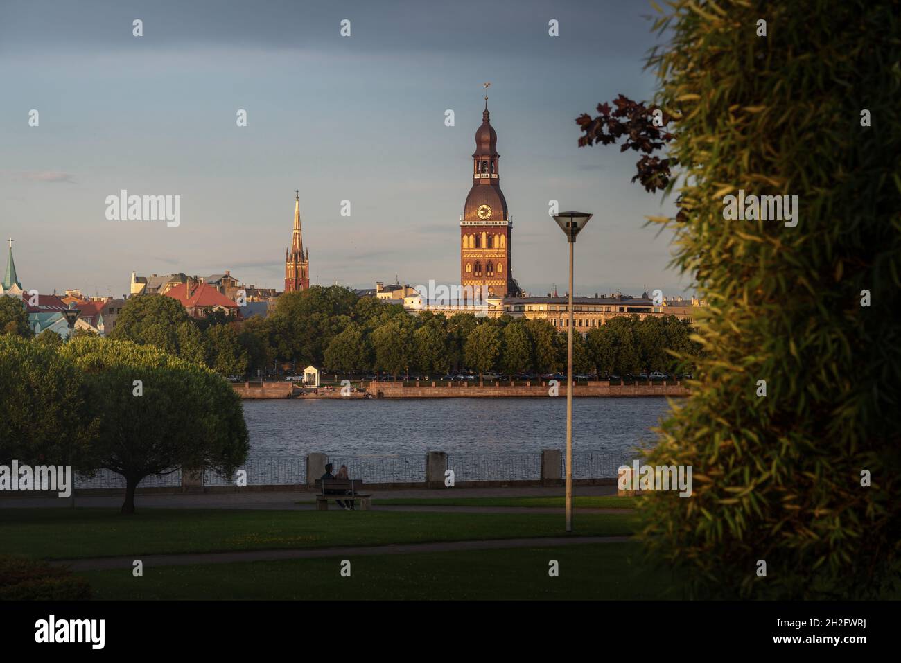 Riga skyline hi-res stock photography and images - Alamy