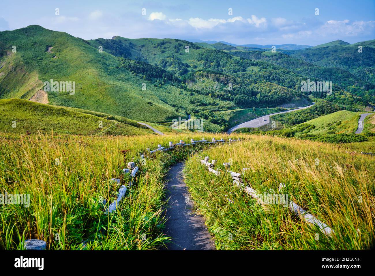 Landscape in Rebun Island, Hokkaido Stock Photo - Alamy