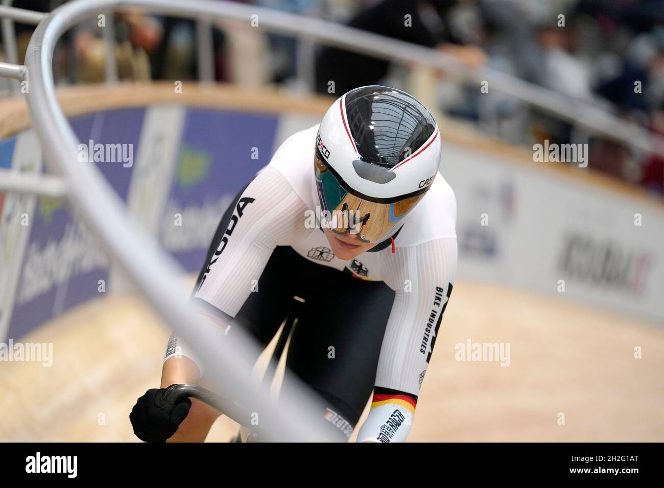 Roubaix, France, October 21, 2021, Lea Sophie Friedrich of Germany in ...