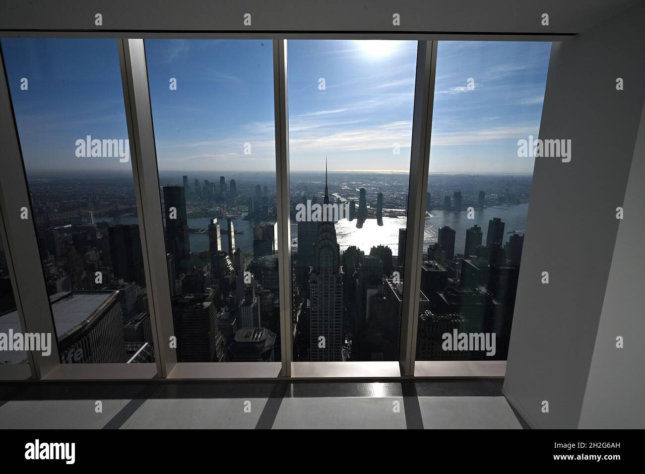 Views inside Summit One Vanderbilt during the ribbon cutting ceremony ...