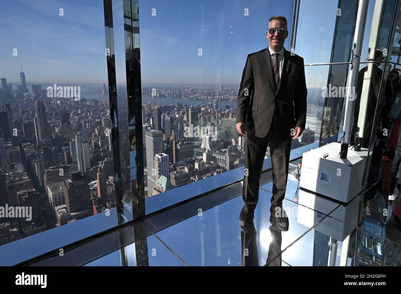 New York Police Department Commissioner Dermot Shea poses as he attends ...