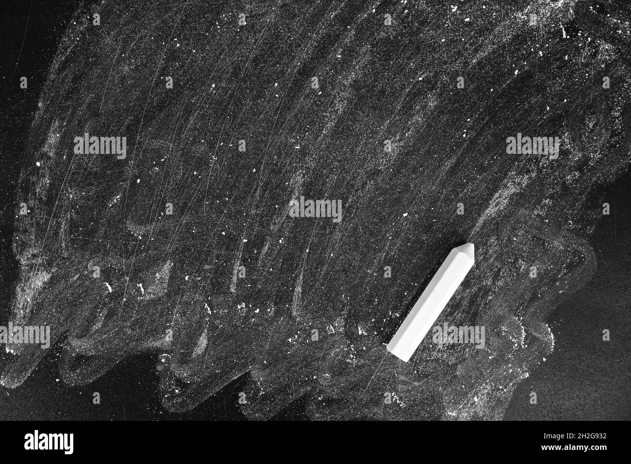 Chalk on dirty blackboard with space for text Stock Photo - Alamy