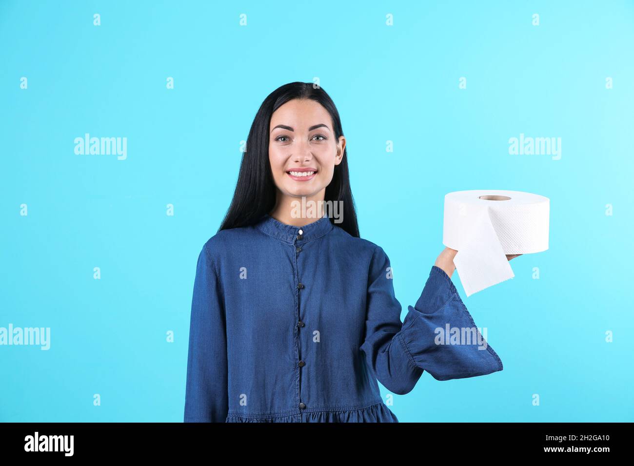 Happy toilet loo roll hi-res stock photography and images - Alamy
