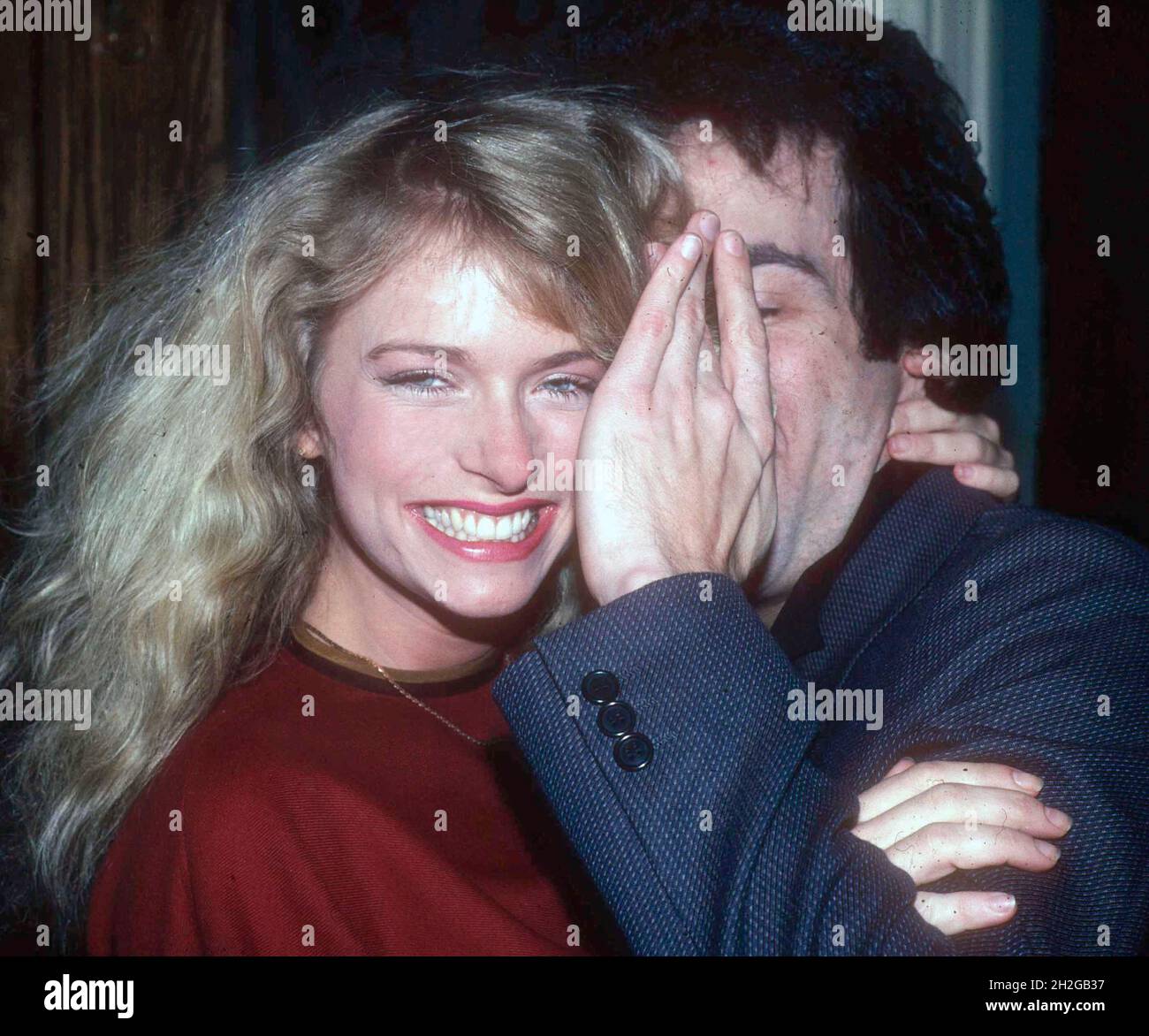 Paul Stanley and Donna Dixon 1982Photo by Adam Scull/PHOTOlink ...
