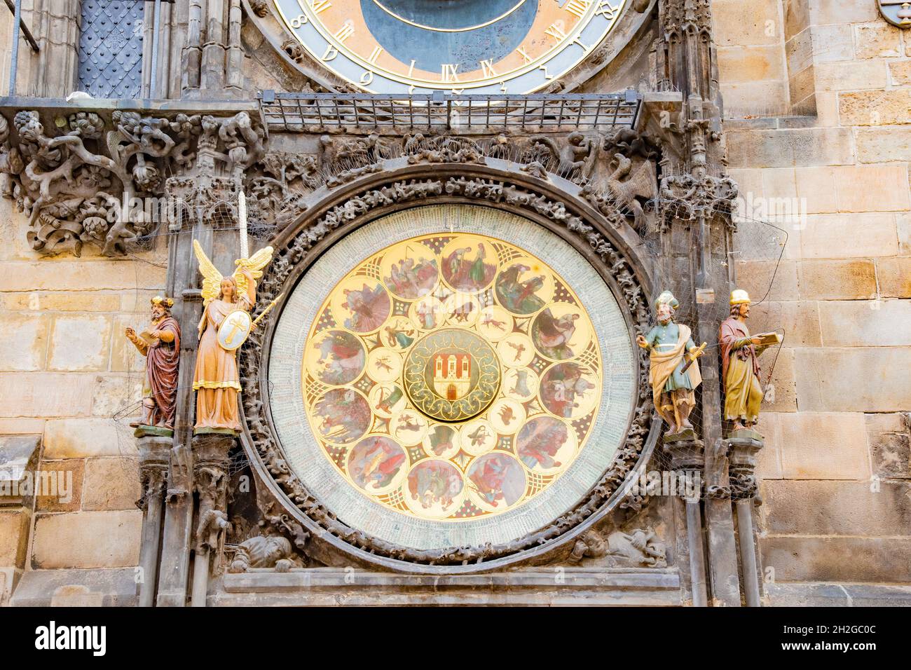 The 14th century astronomical clock hi-res stock photography and images ...