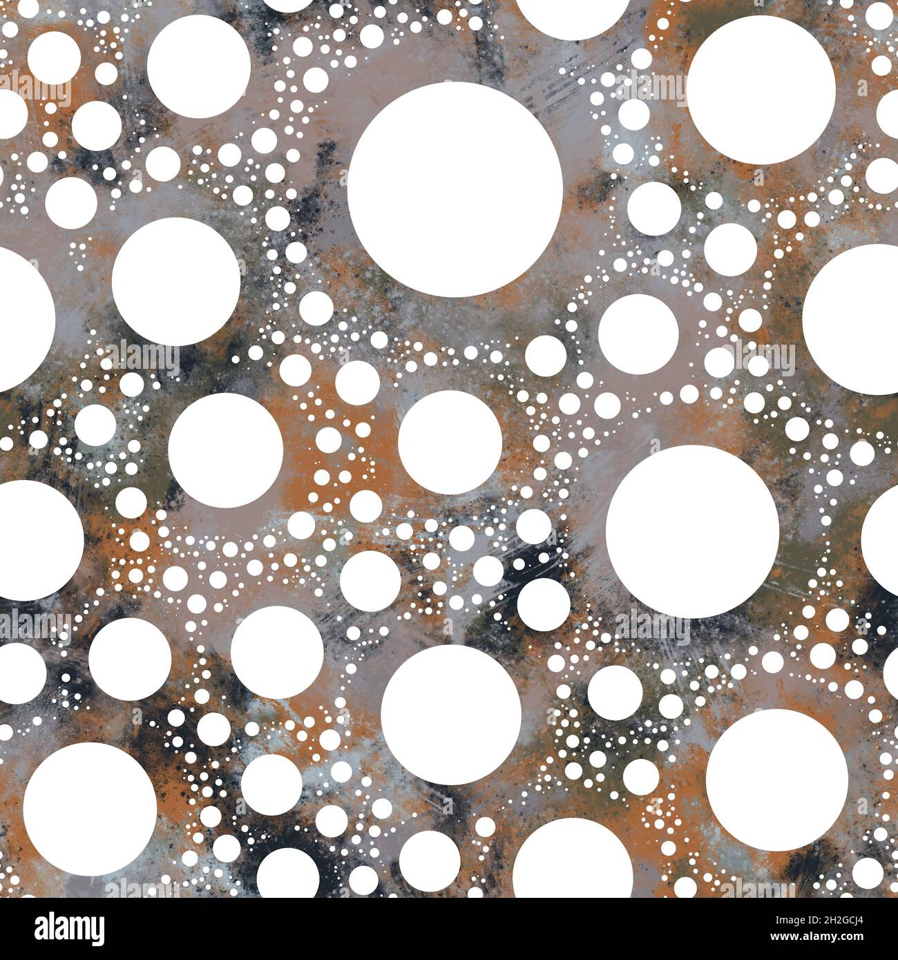 Seamless neutral and white grungy classic abstract surface pattern ...