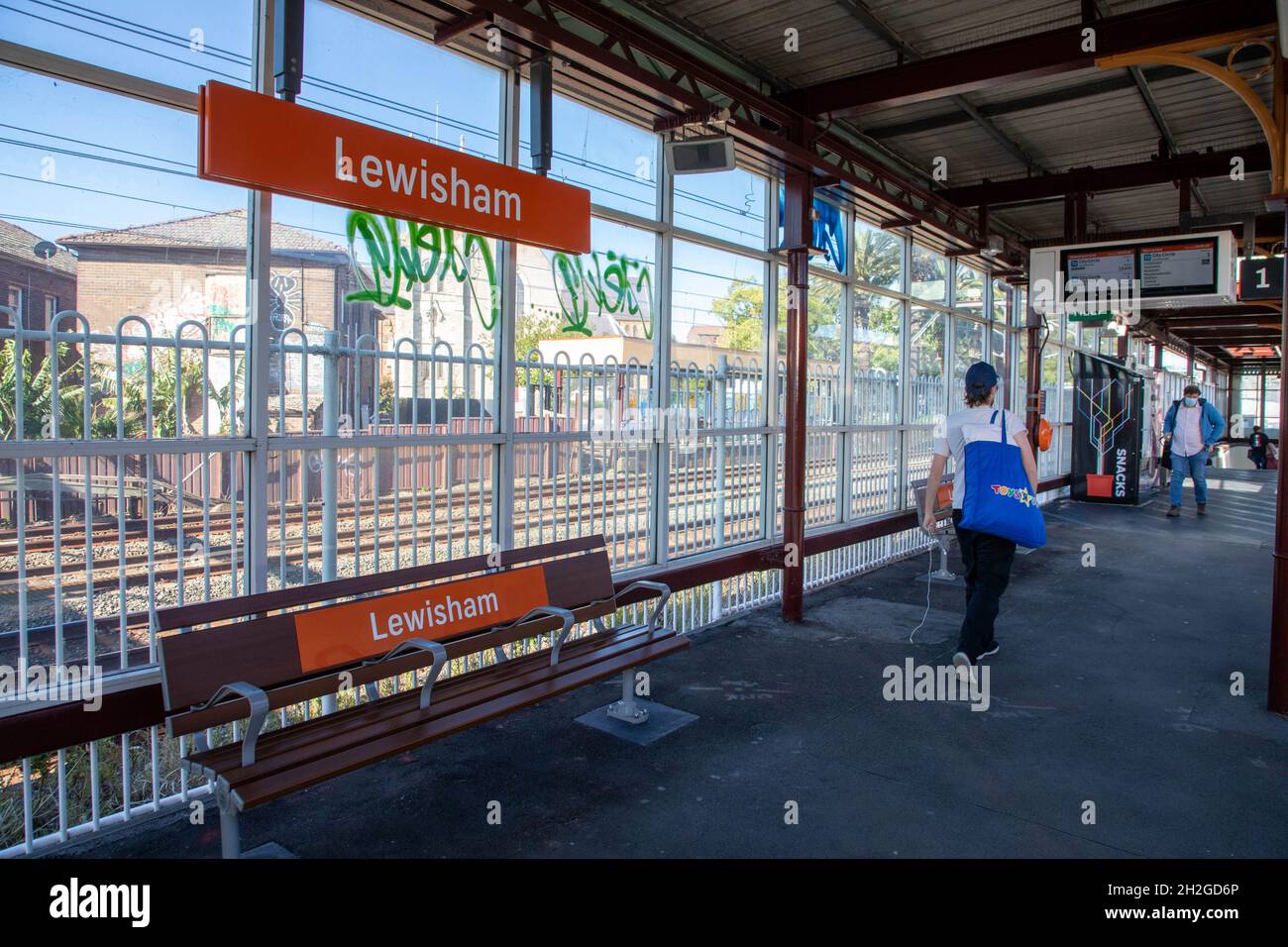Lewisham station in Lewisham, Sydney, NSW, Australia Stock Photo - Alamy