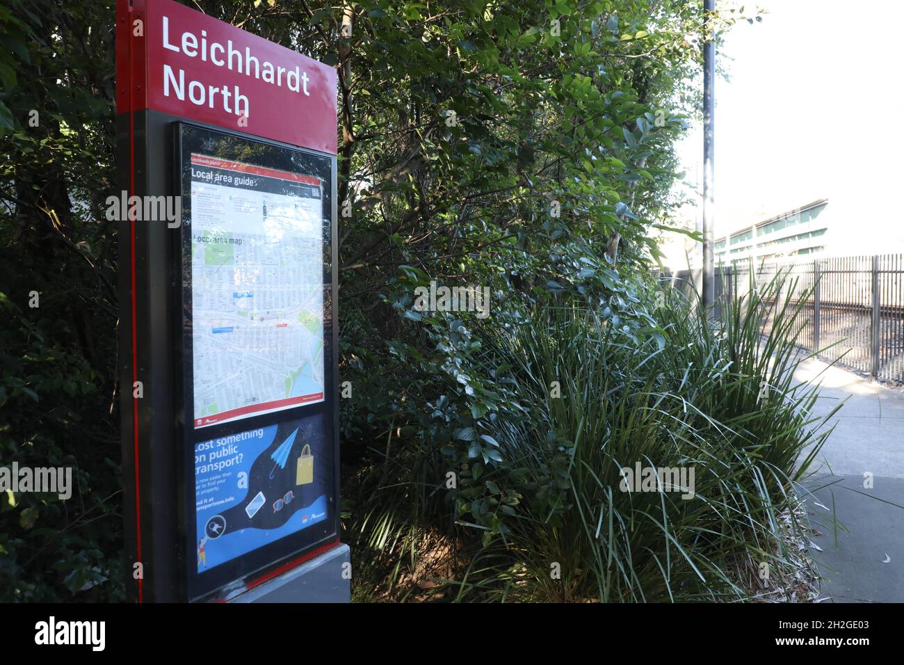 Leichhardt North Light Rail station in Leichhardt, Sydney, NSW ...