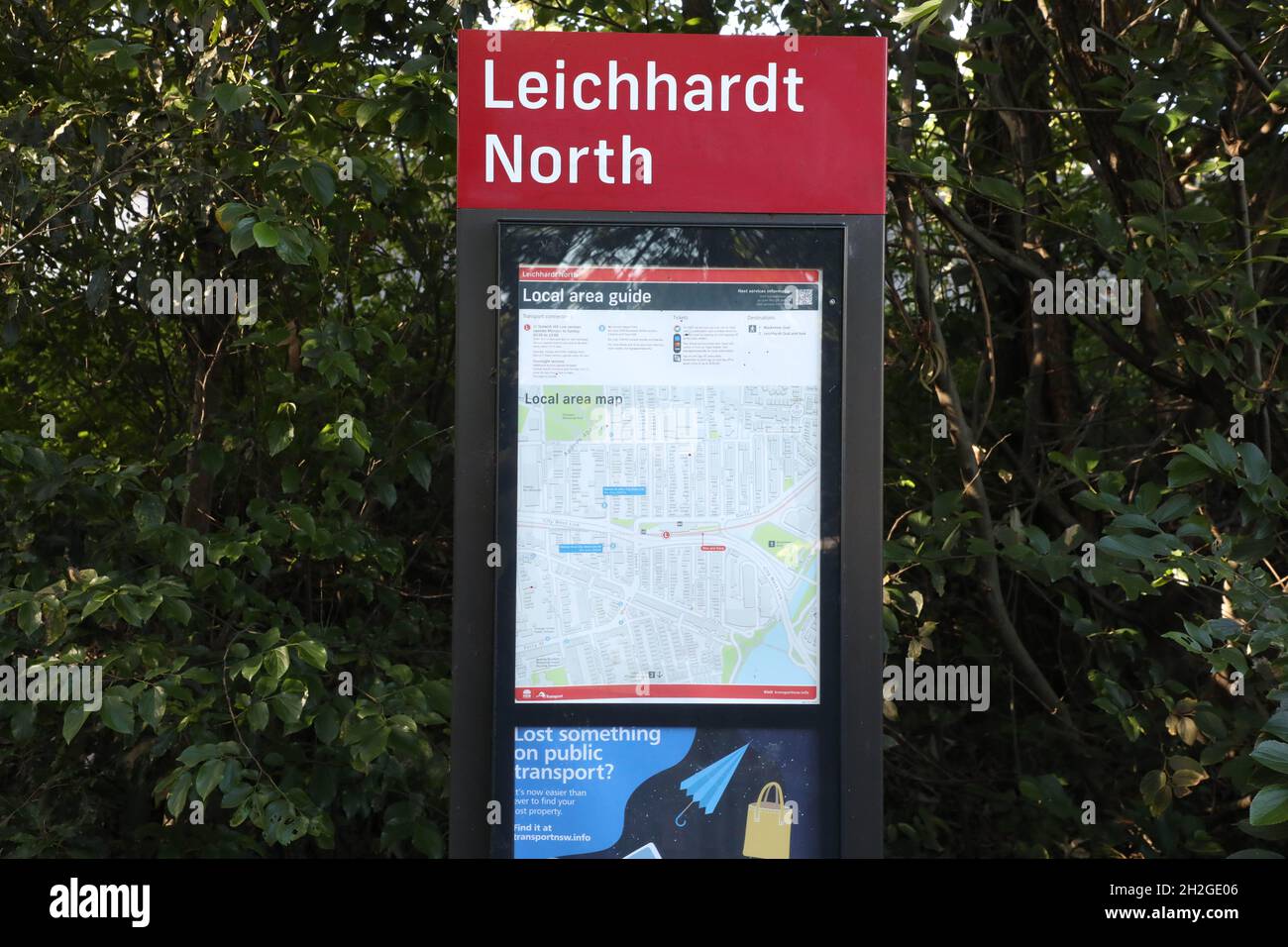Leichhardt North Light Rail station in Leichhardt, Sydney, NSW ...
