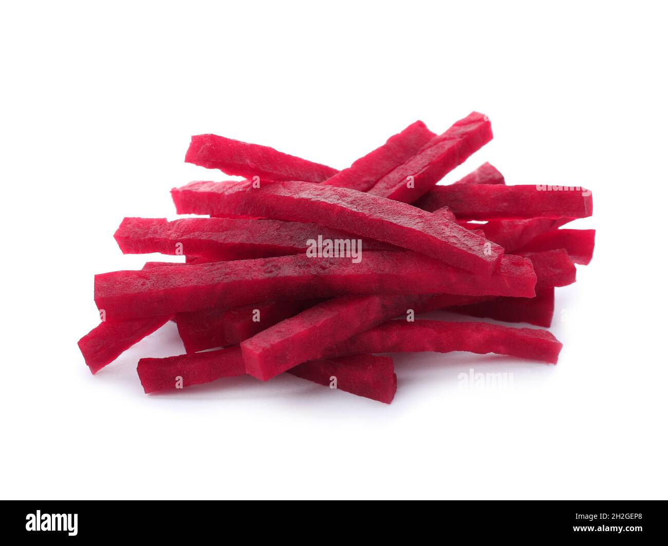 Cut beet on white background. Taproot vegetable Stock Photo - Alamy