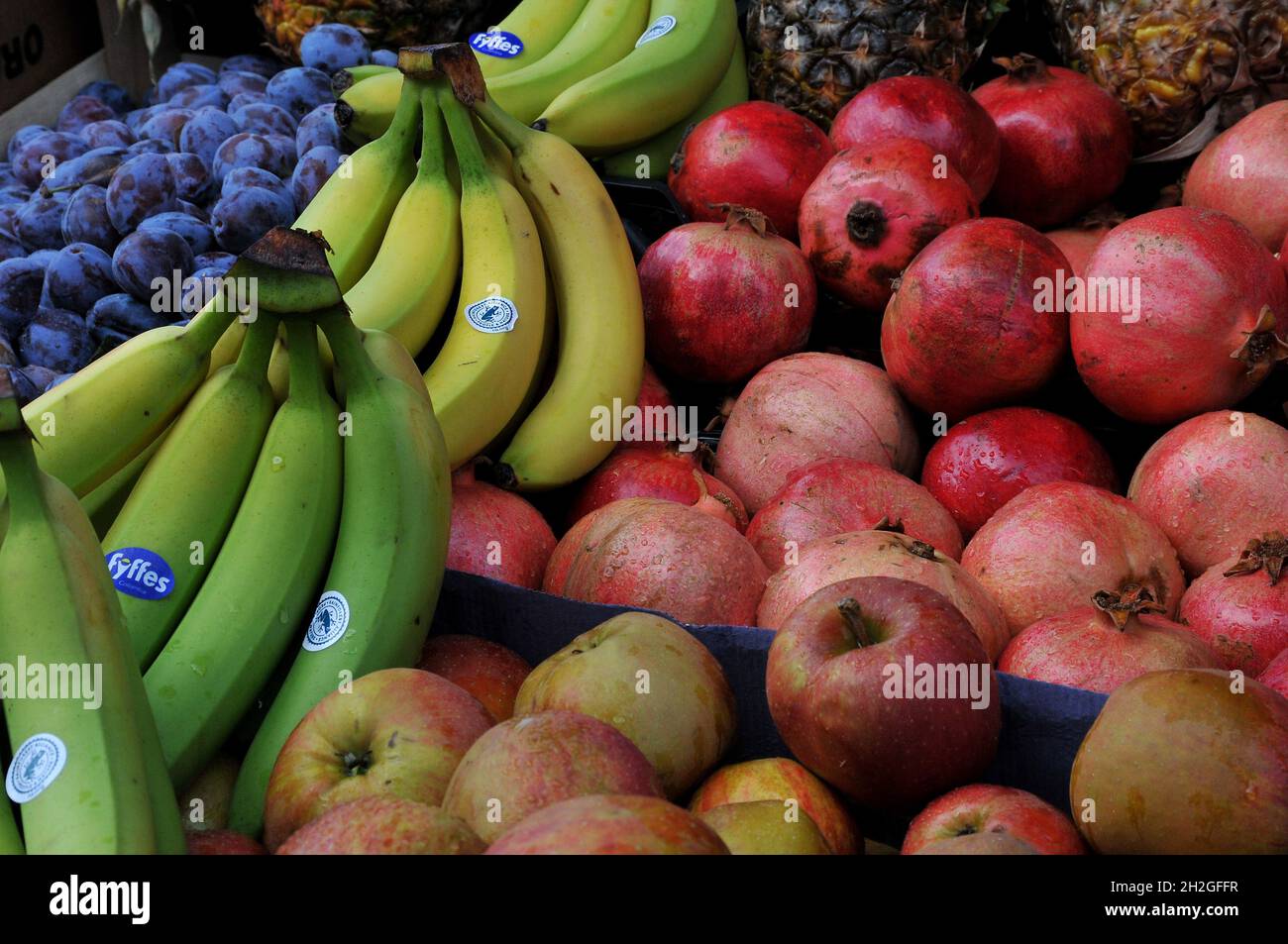 Copenhagen, Denmark.,12 October 2021, /Vegetables and fruit shoppers at ...
